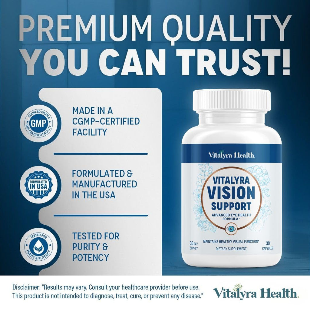 Natural eye support with lutein
