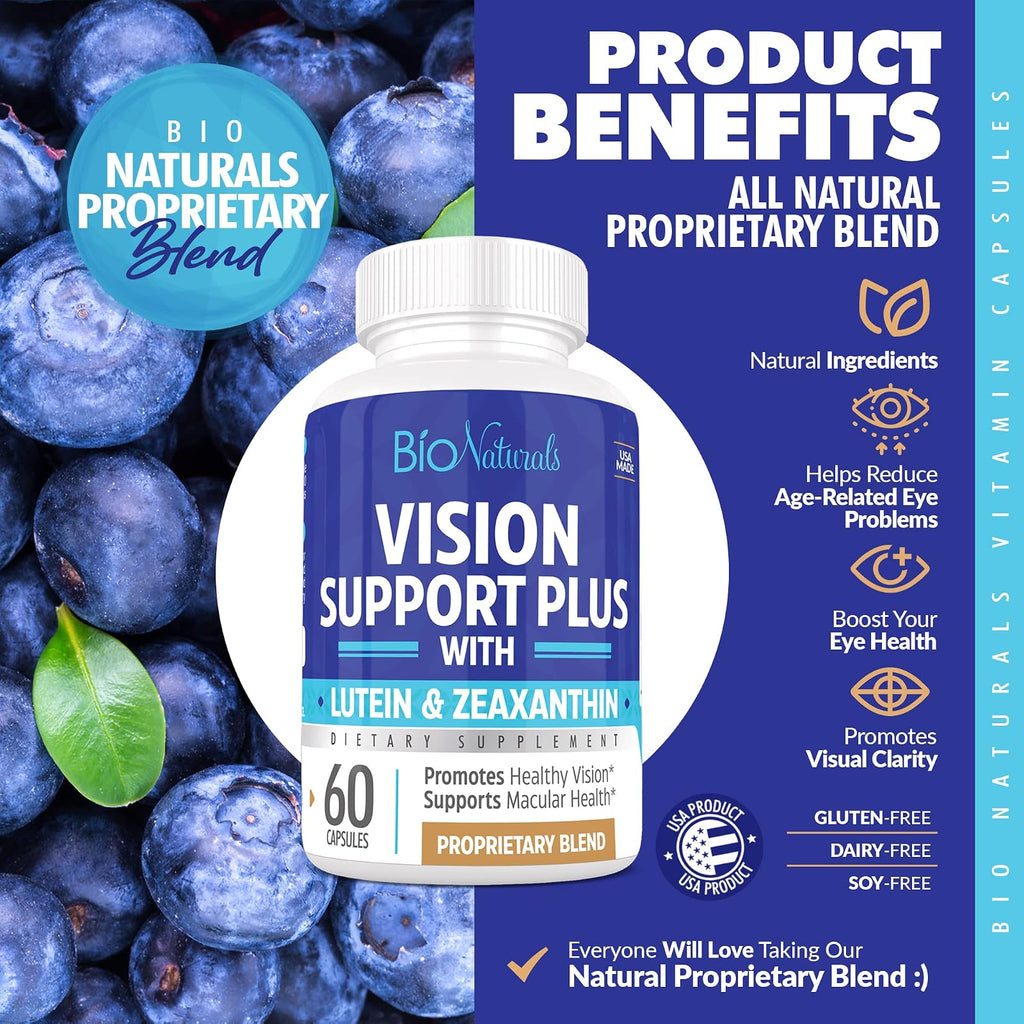 Natural eye support with vitamin A