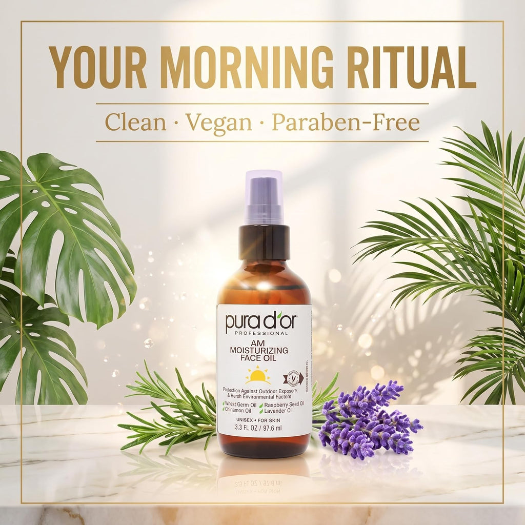 Natural face oil for collagen boost