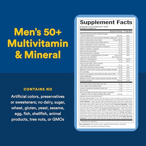 natural factors 50+ vitamin benefits