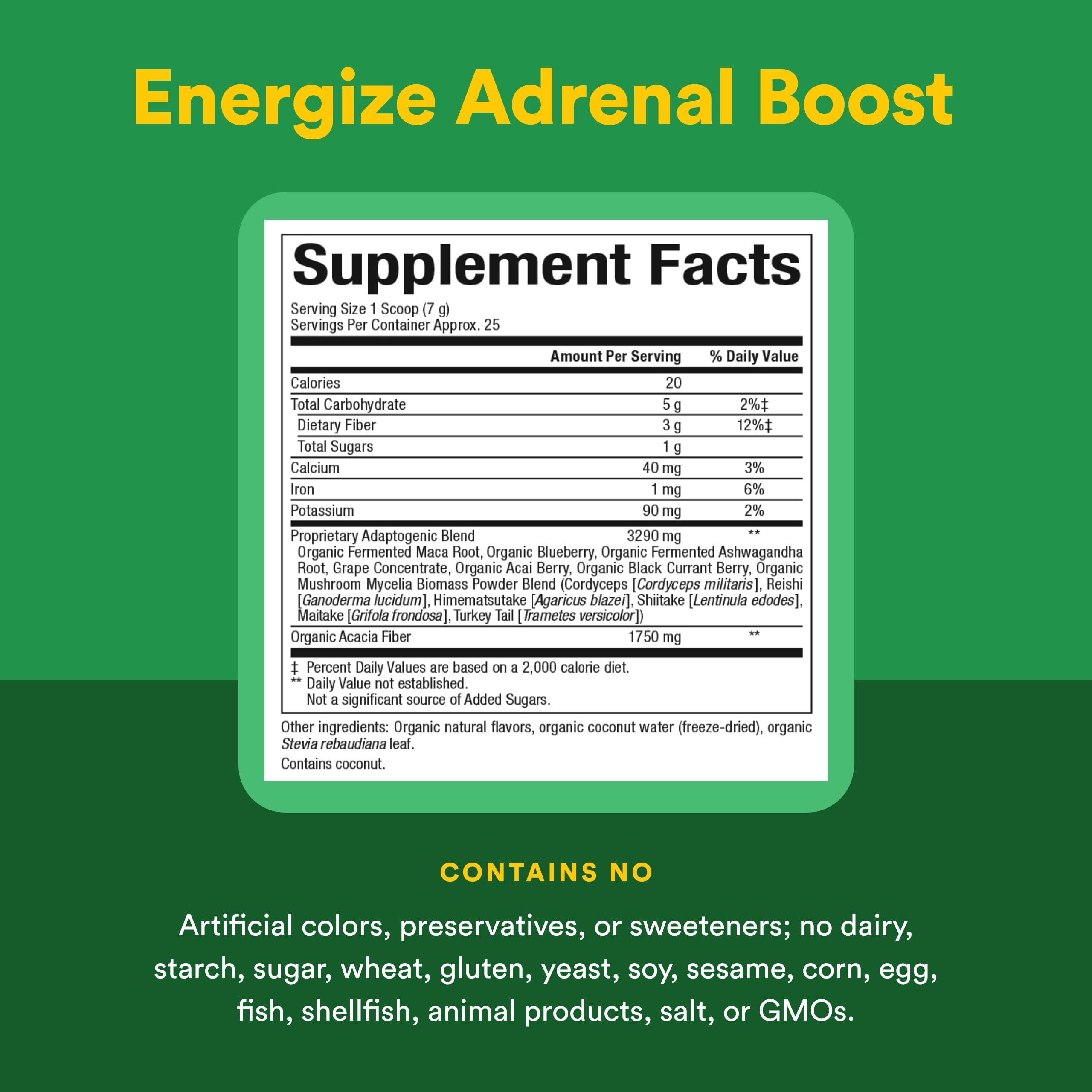 Natural Factors adrenal boost formula
