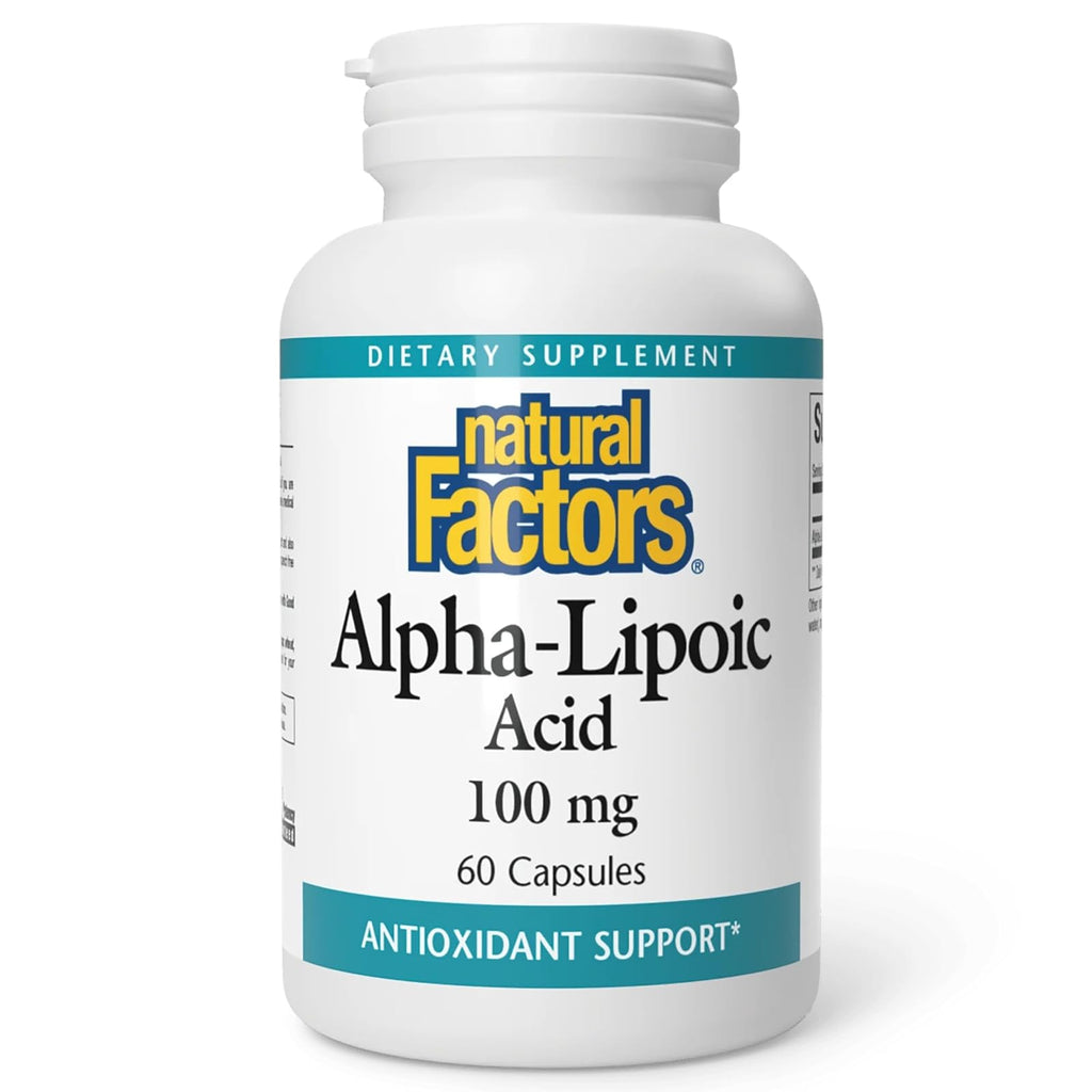 Natural Factors Alpha-Lipoic Acid capsules