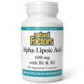 Natural Factors Alpha-Lipoic Acid capsules