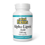 Natural Factors Alpha Lipoic Acid capsules