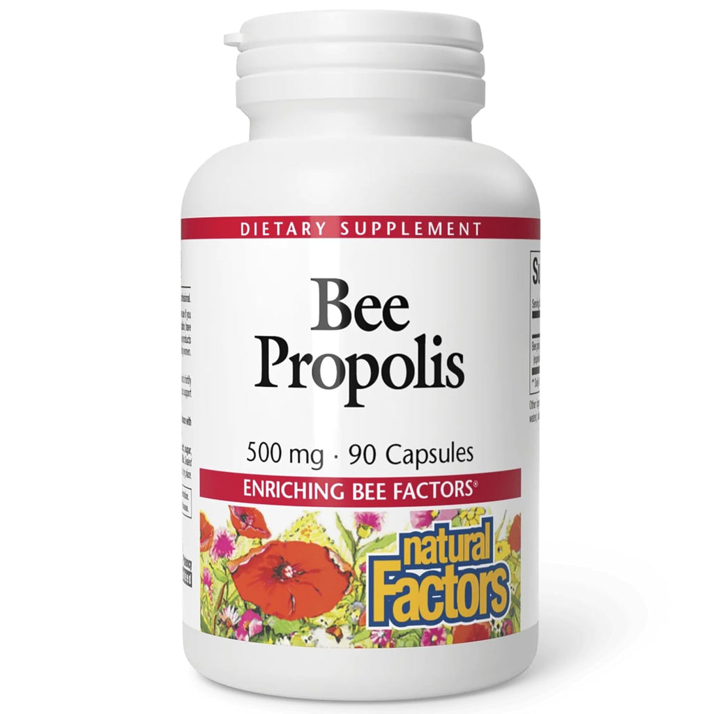 natural factors bee propolis extract capsules