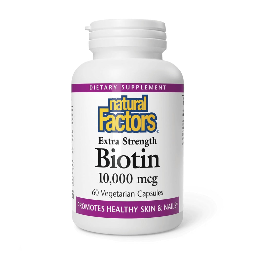 Natural Factors Biotin for healthy hair