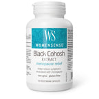 Natural Factors Black Cohosh capsules for menopause relief
