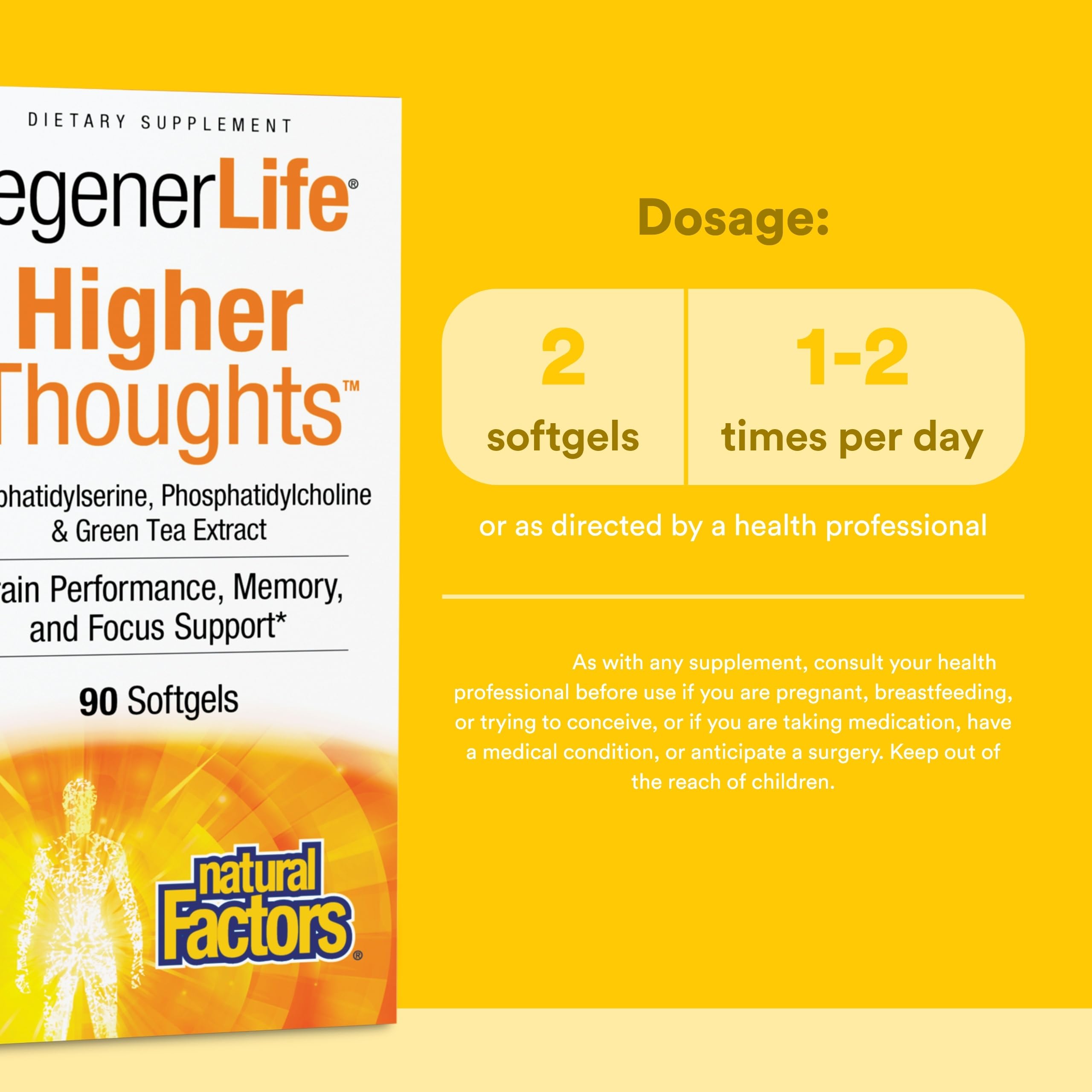 Natural Factors brain health formula