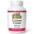 Natural Factors calcium citrate tablets