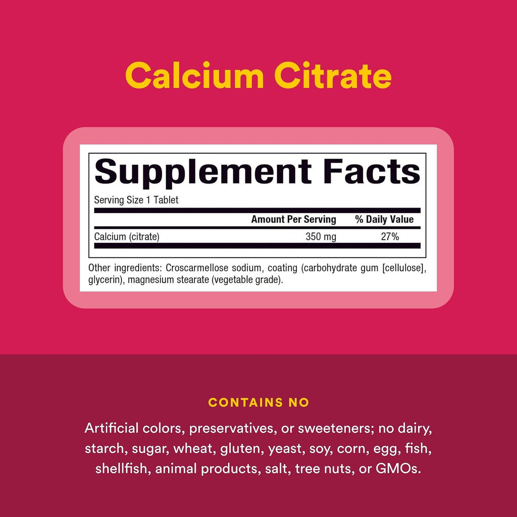Natural Factors calcium for strong bones