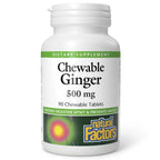 natural factors chewable ginger tablets