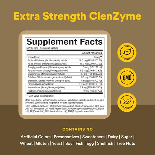 Natural Factors ClenZyme enzyme blend
