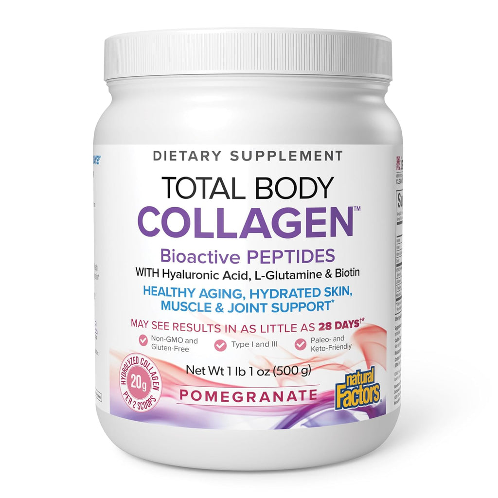 Natural Factors collagen powder benefits