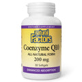 natural factors coq10 200 mg softgels
