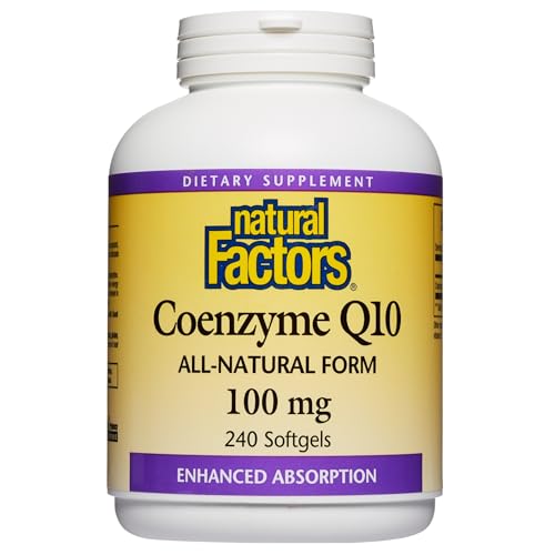 natural factors coq10 softgels