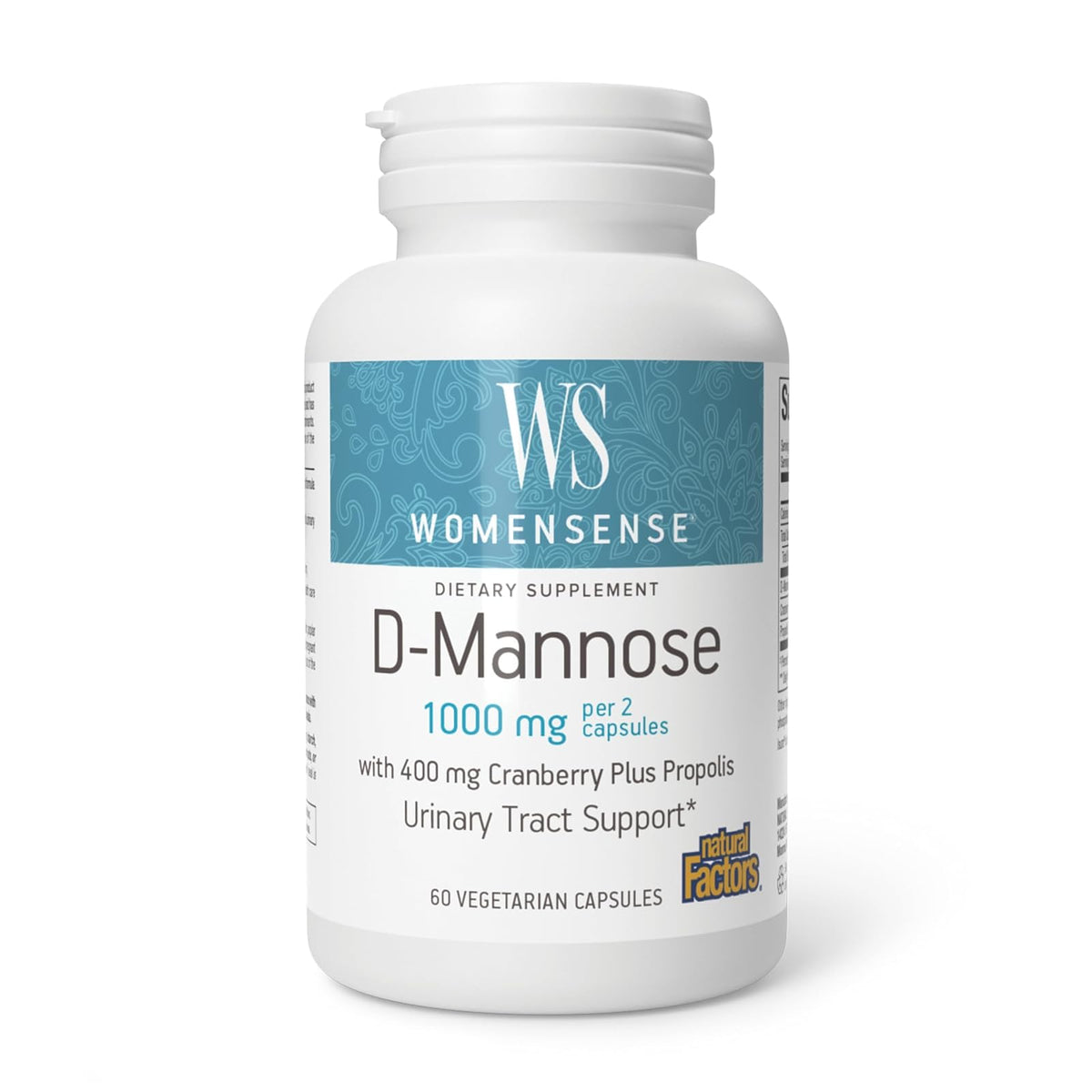 Natural Factors D-Mannose capsules for women