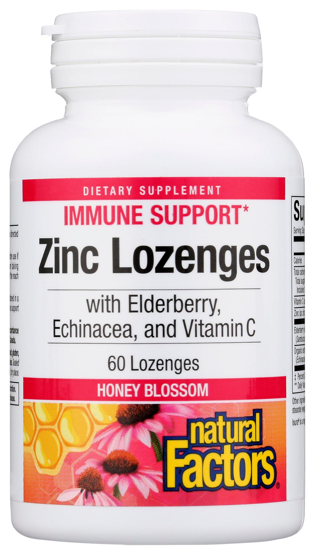 Natural Factors elderberry immune support lozenges