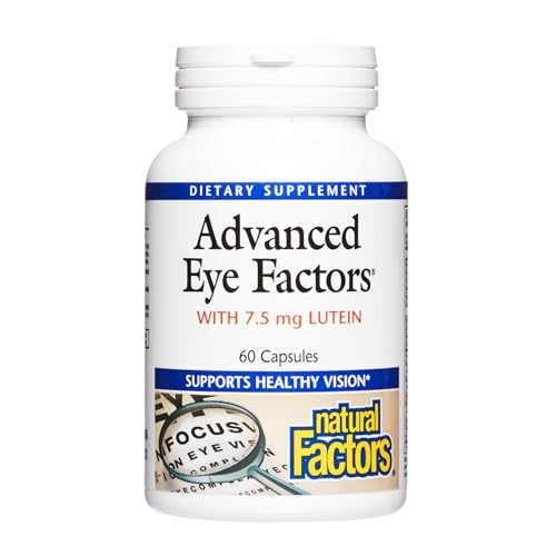 Natural Factors eye health capsules