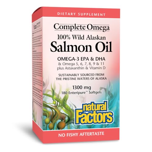 Natural Factors fish oil softgels