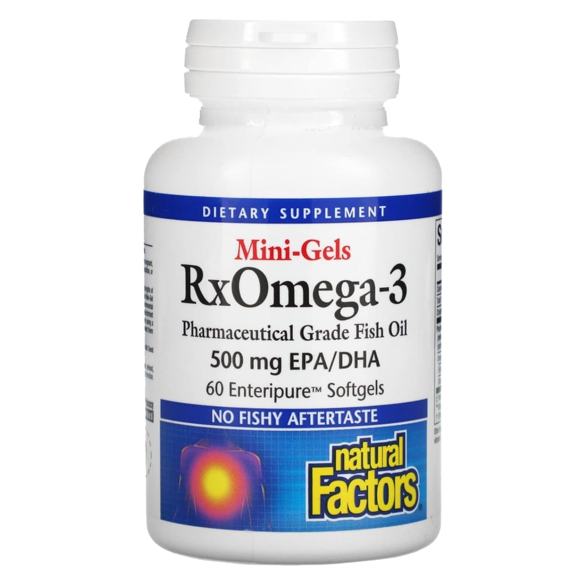 Natural Factors fish oil softgels