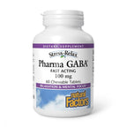Natural Factors GABA chewable tablets