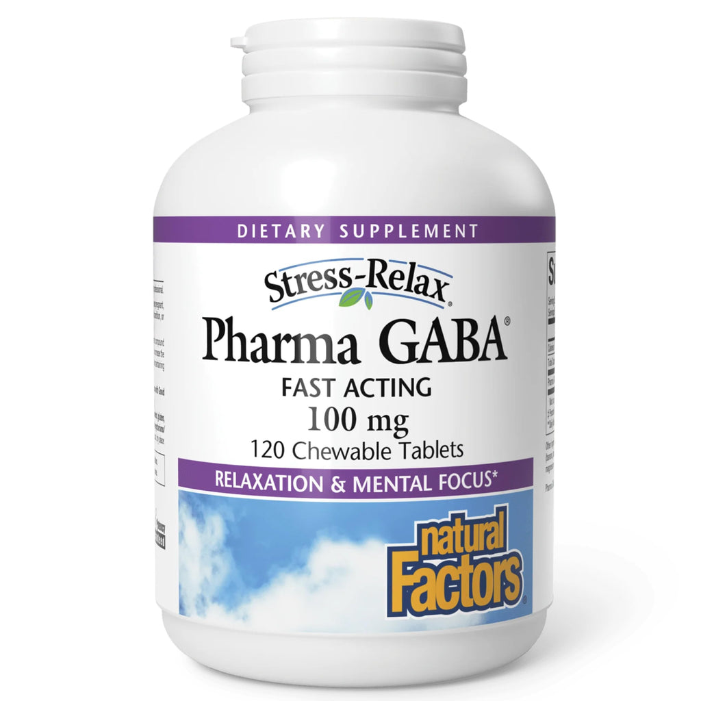 natural factors gaba dietary supplement