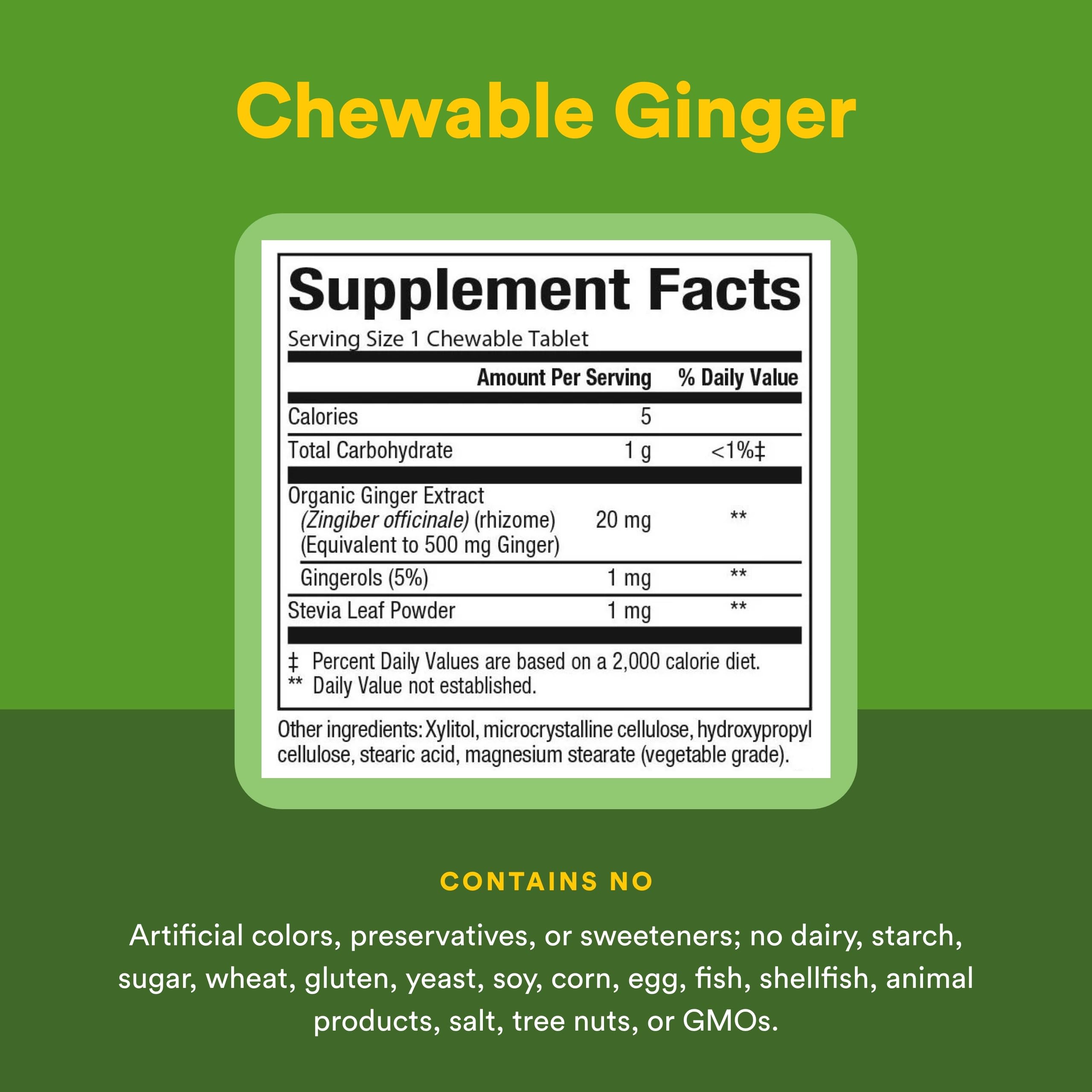 natural factors ginger for stomach comfort