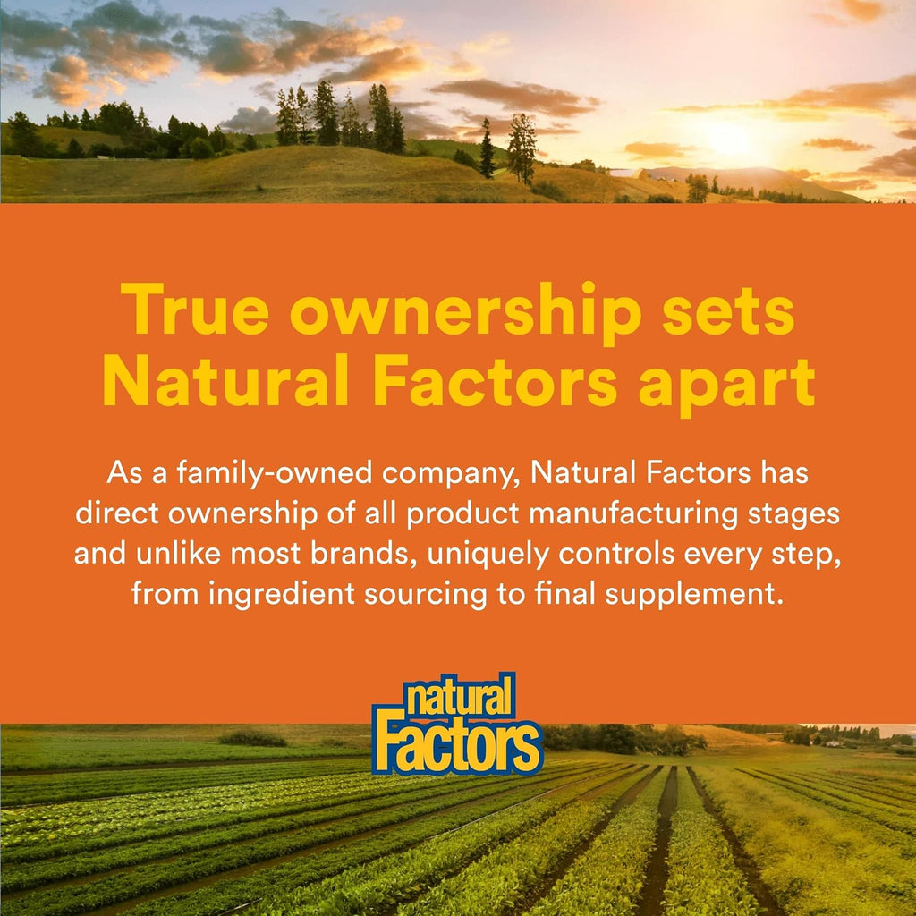 Natural Factors glucosamine supplement