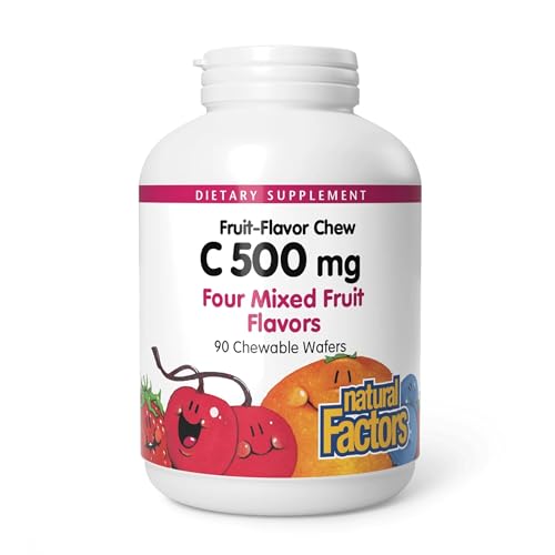 natural factors kids vitamin c wafers