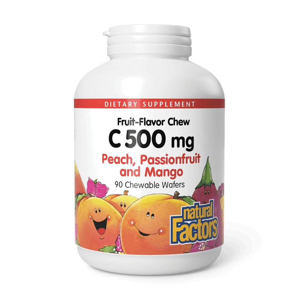 natural factors kids vitamin c wafers