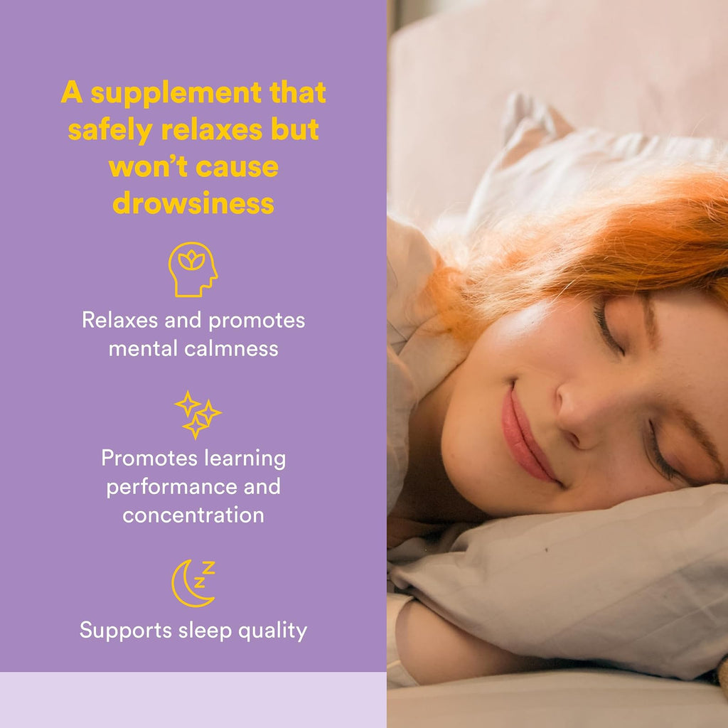 Natural Factors l-theanine for stress relief