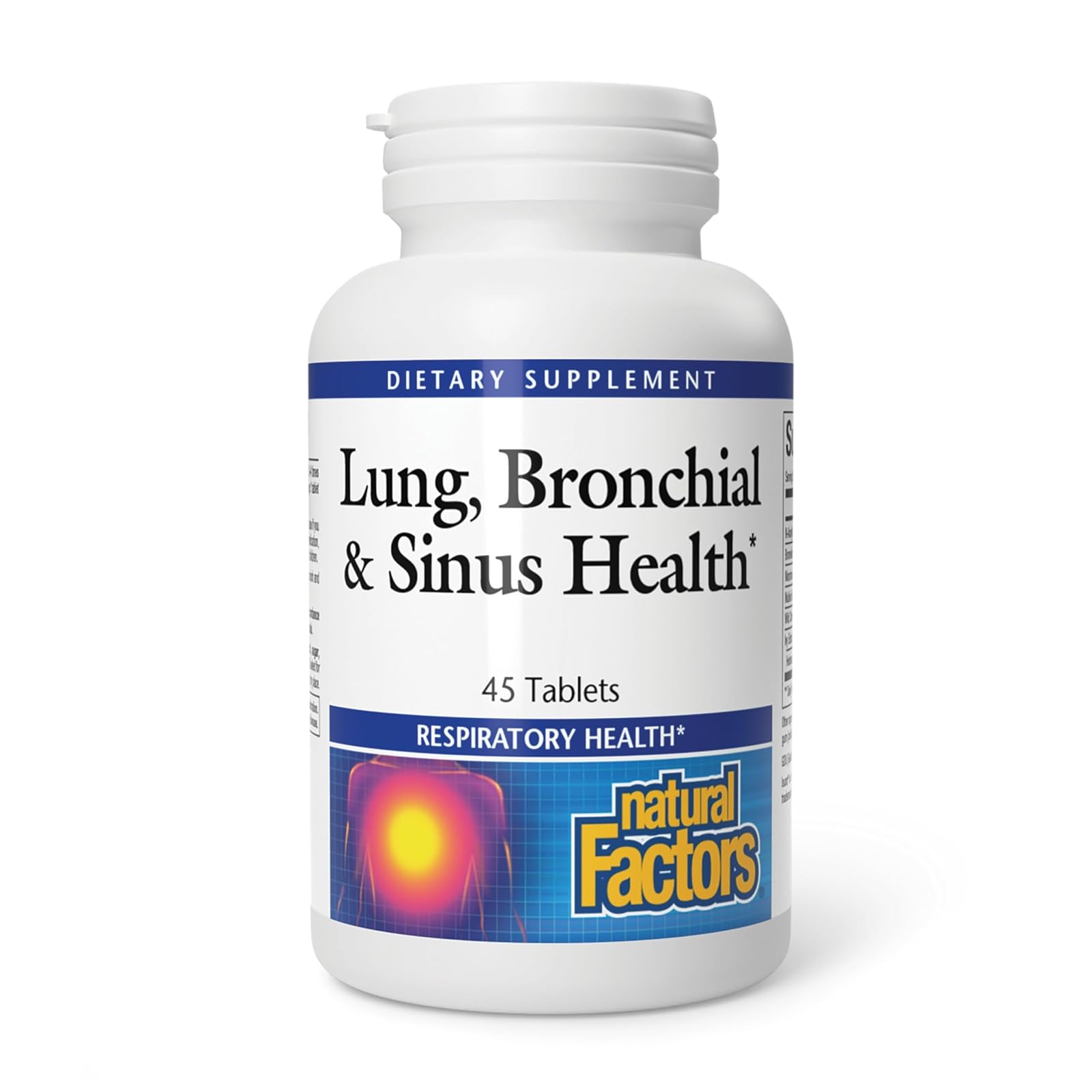 Natural Factors lung health multivitamins