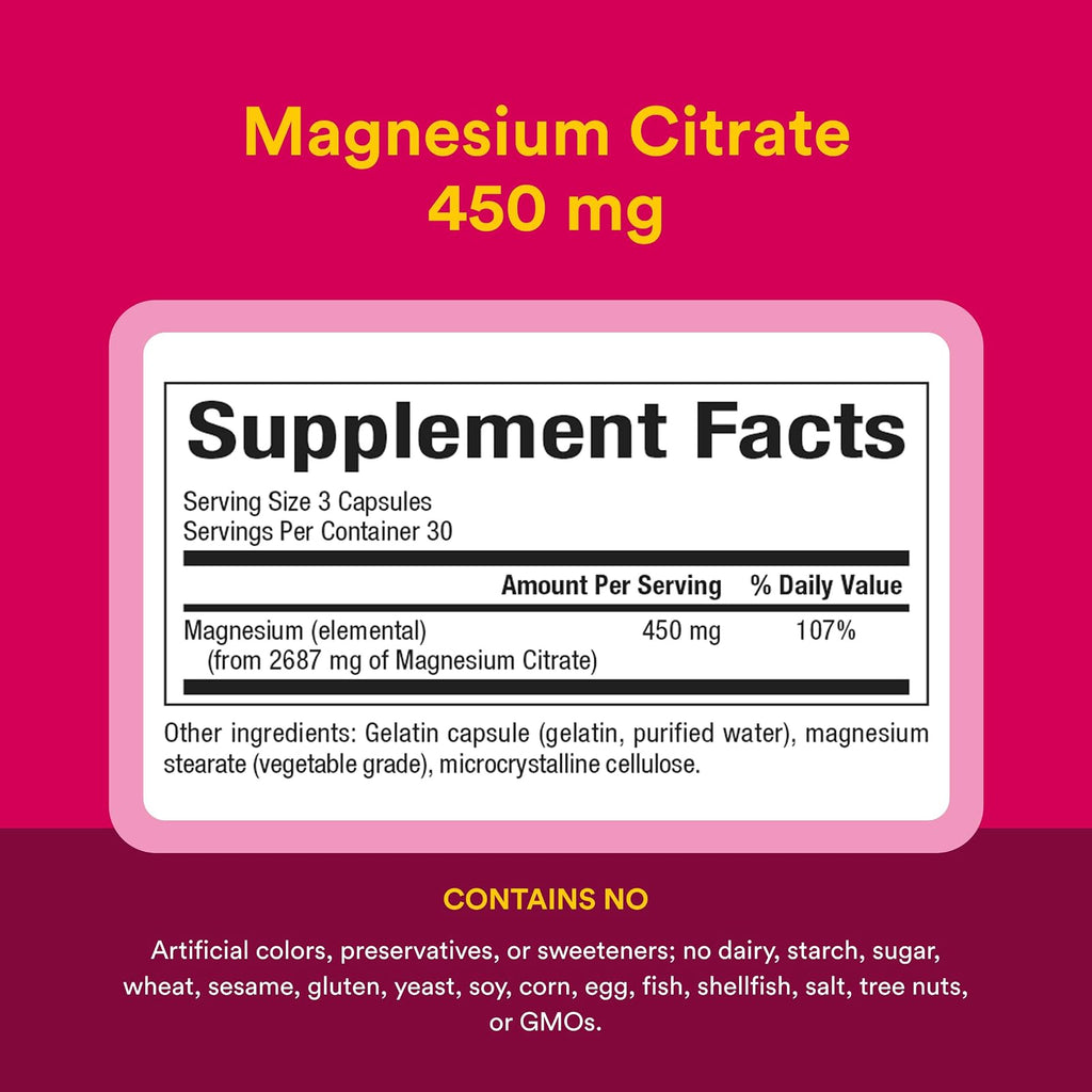 Natural Factors magnesium for energy boost