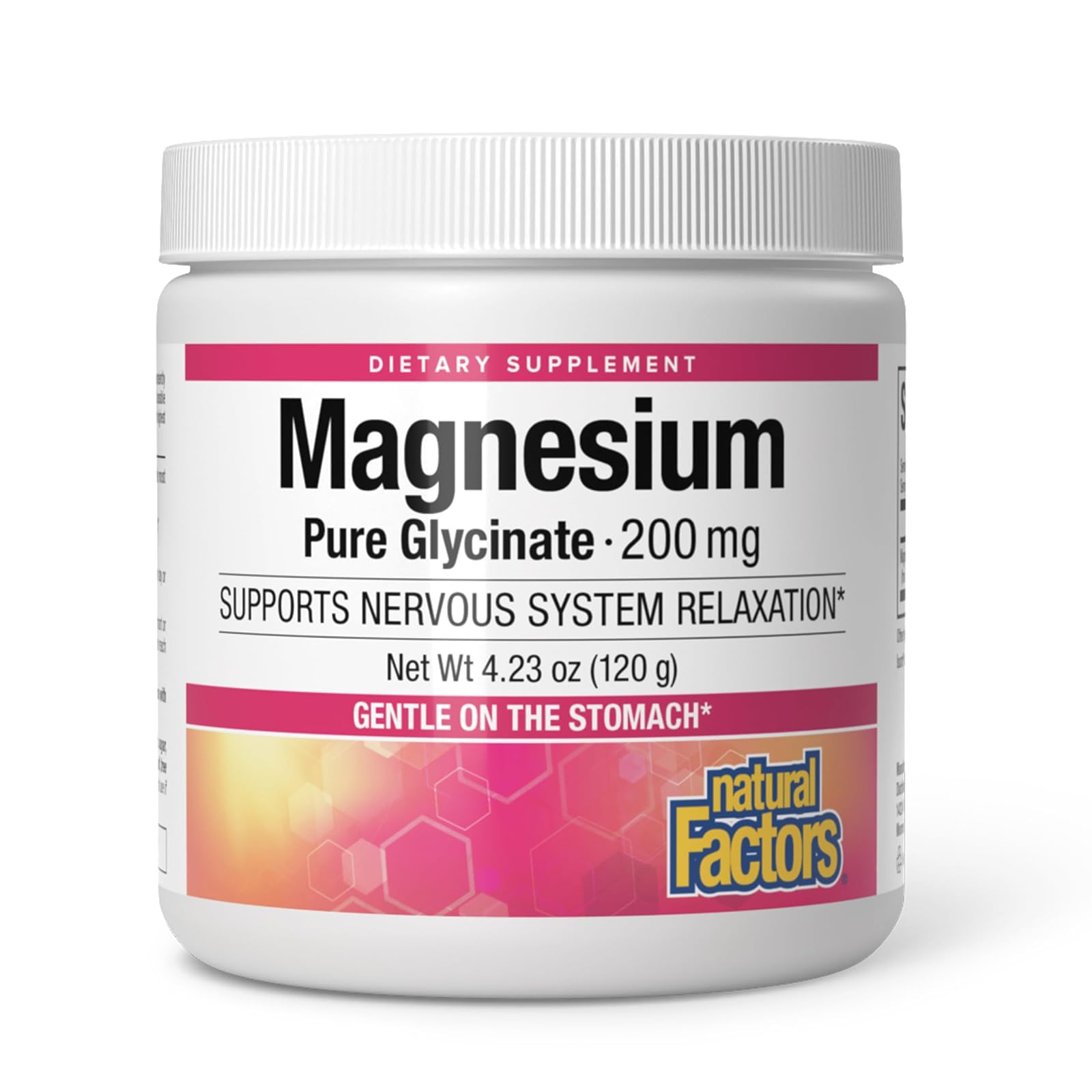Natural Factors magnesium glycinate supplement