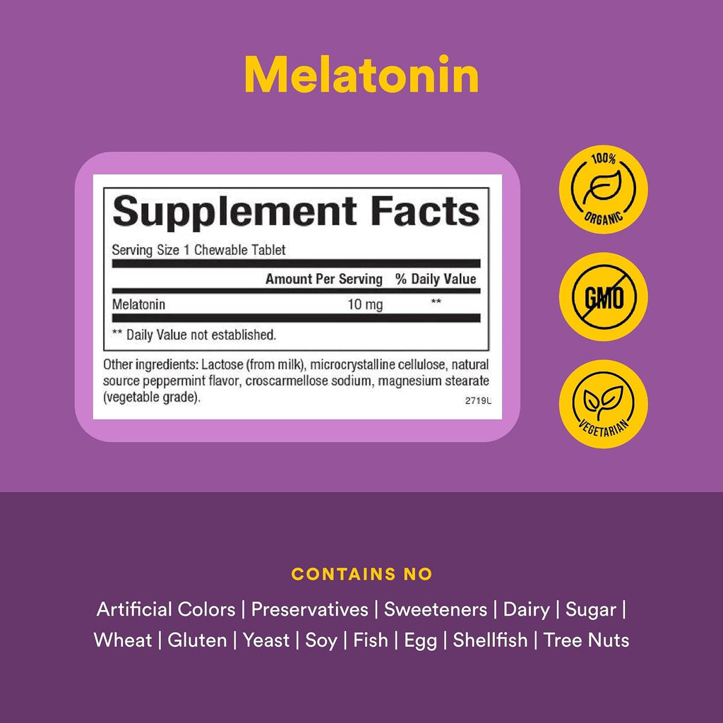 Natural Factors melatonin sleep aid