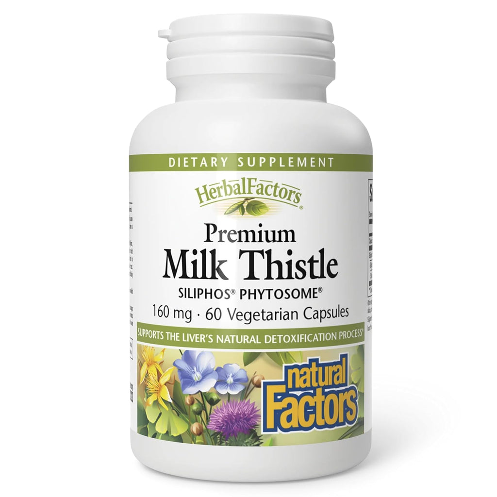 Natural Factors Milk Thistle capsules