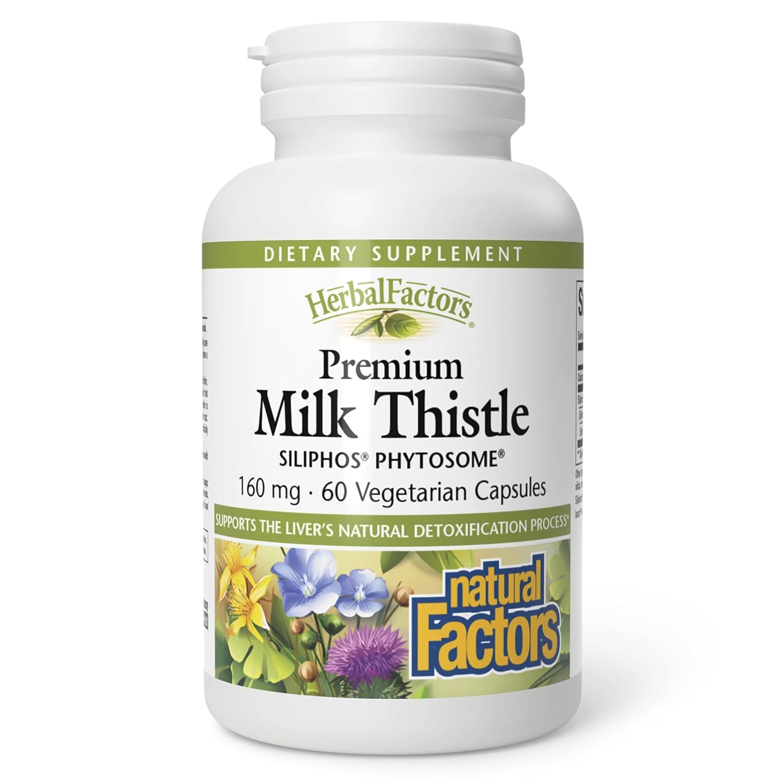 Natural Factors Milk Thistle capsules