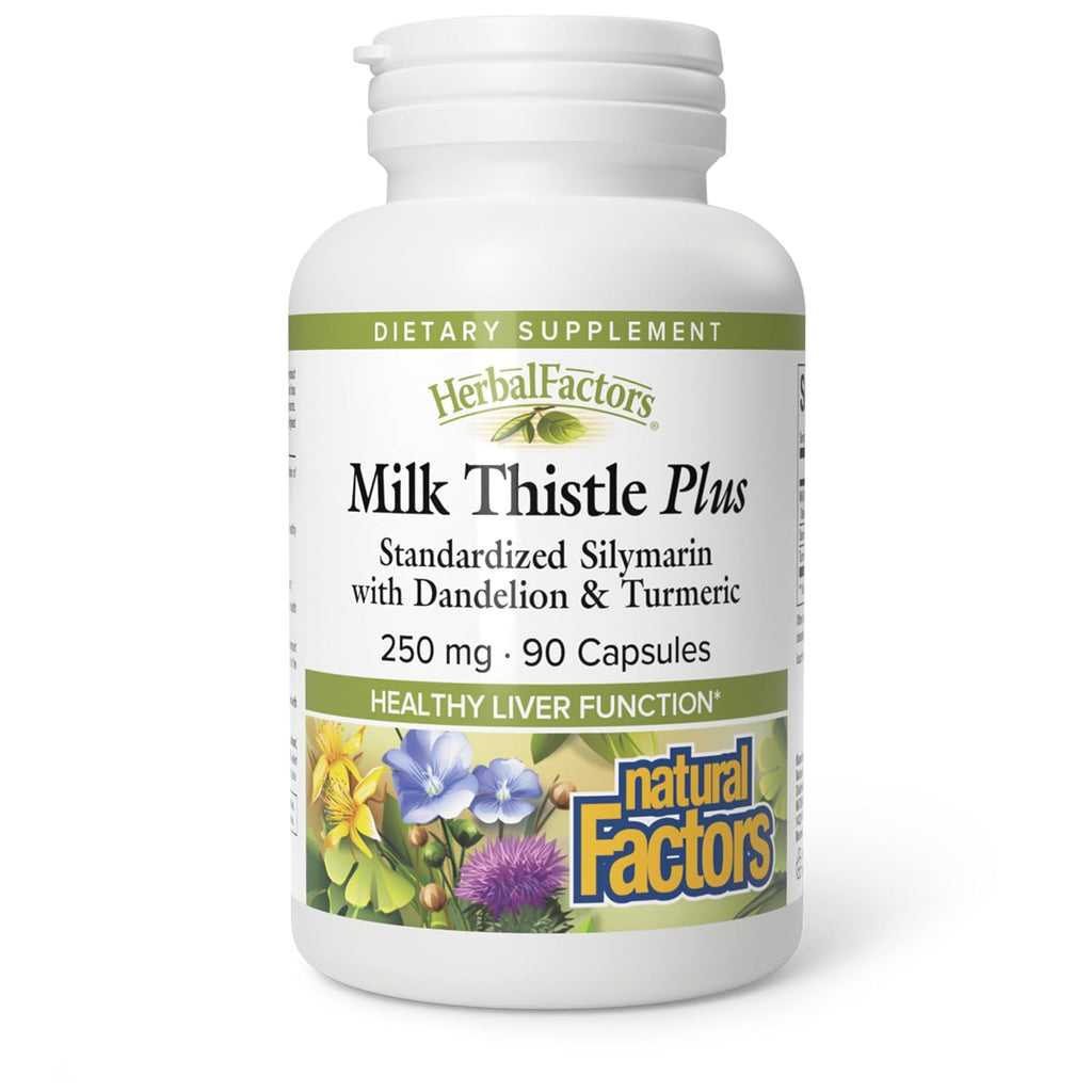 Natural Factors Milk Thistle capsules