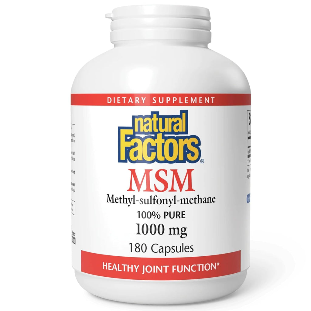 natural factors msm capsules for joint health