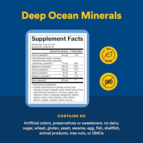 natural factors ocean minerals