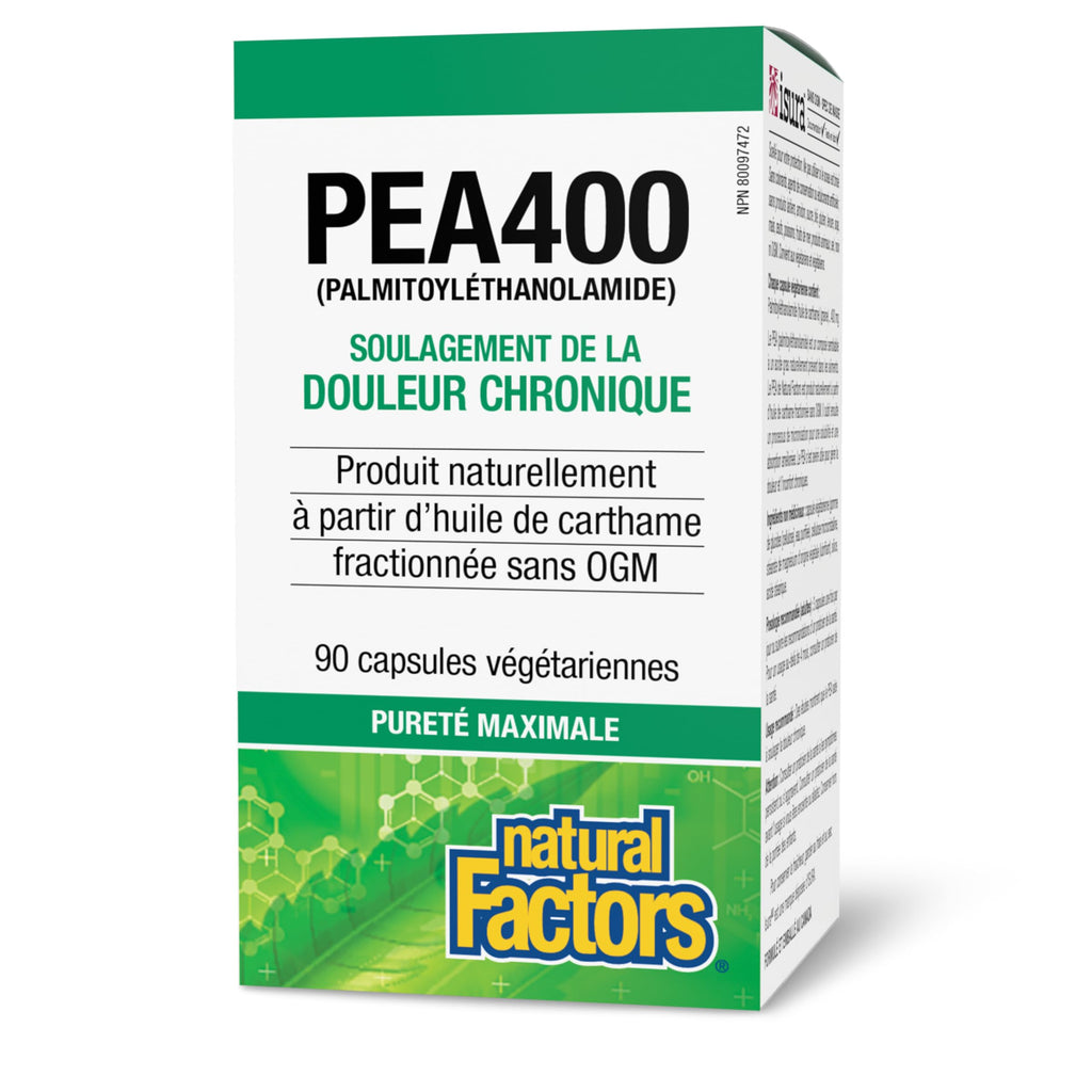 Natural Factors PEA400 for overall wellness