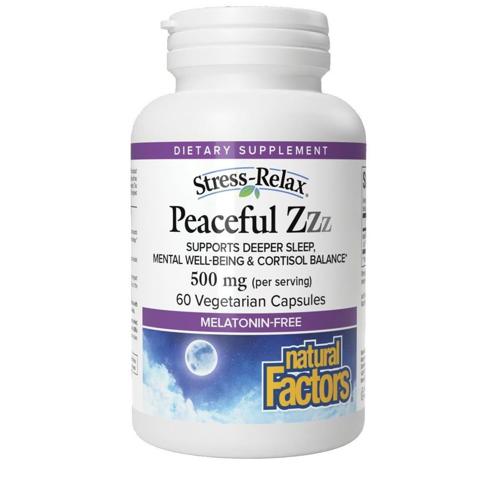 Natural Factors peaceful sleep capsules