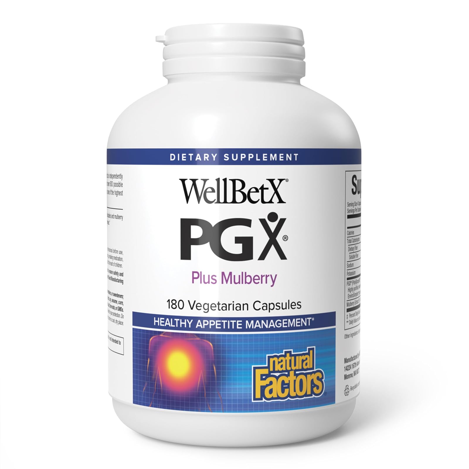 Natural Factors PGX Plus appetite support