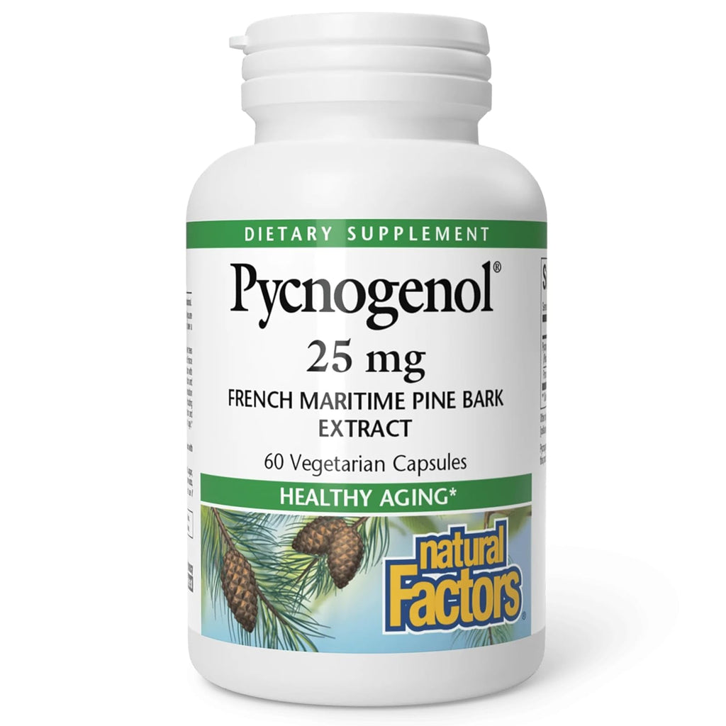 Natural Factors Pycnogenol antioxidant capsules
