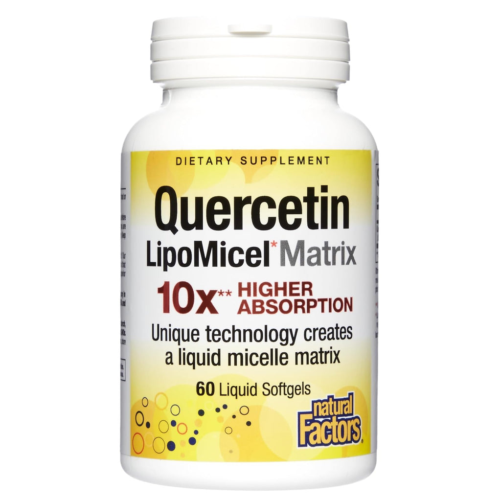 natural factors quercetin softgels
