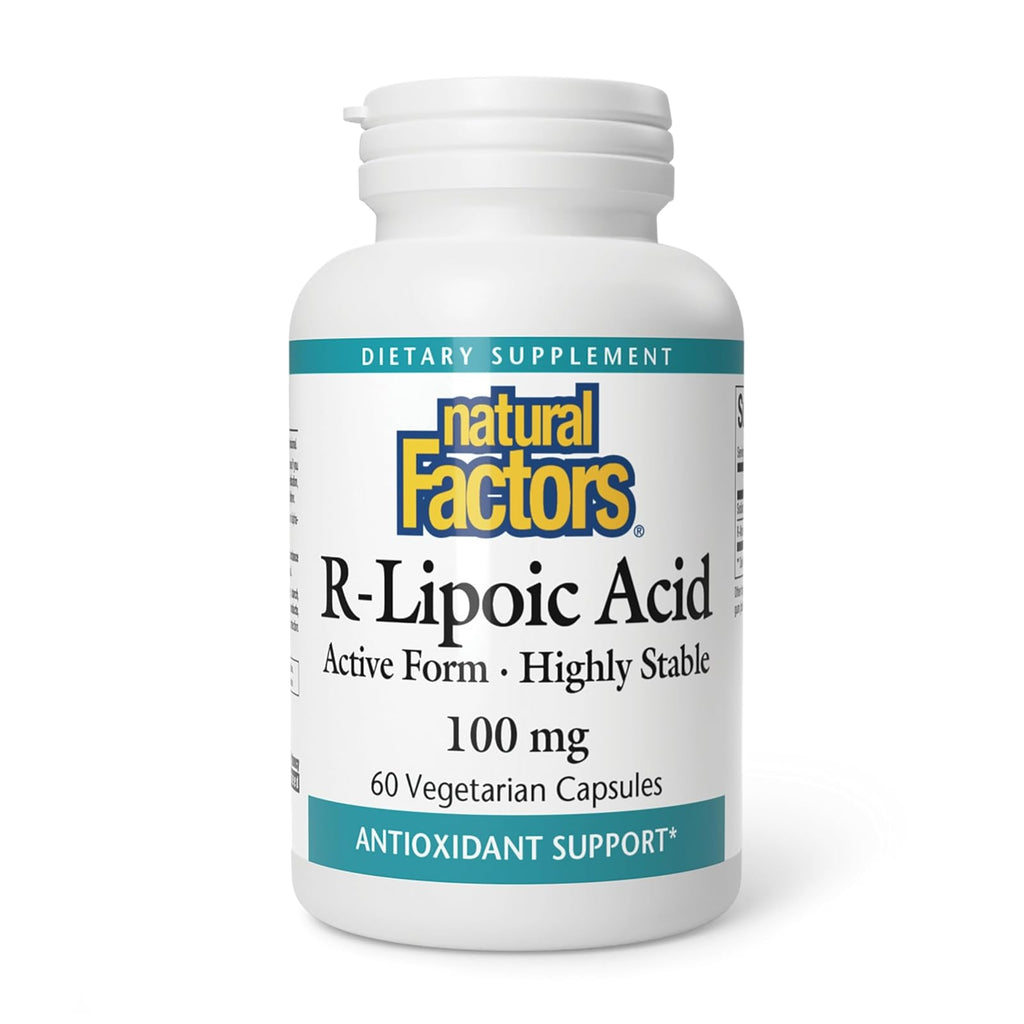 Natural Factors R-Lipoic Acid capsules
