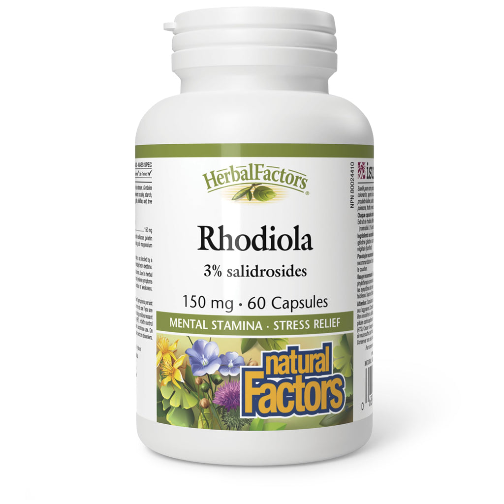 natural factors rhodiola herbal supplements
