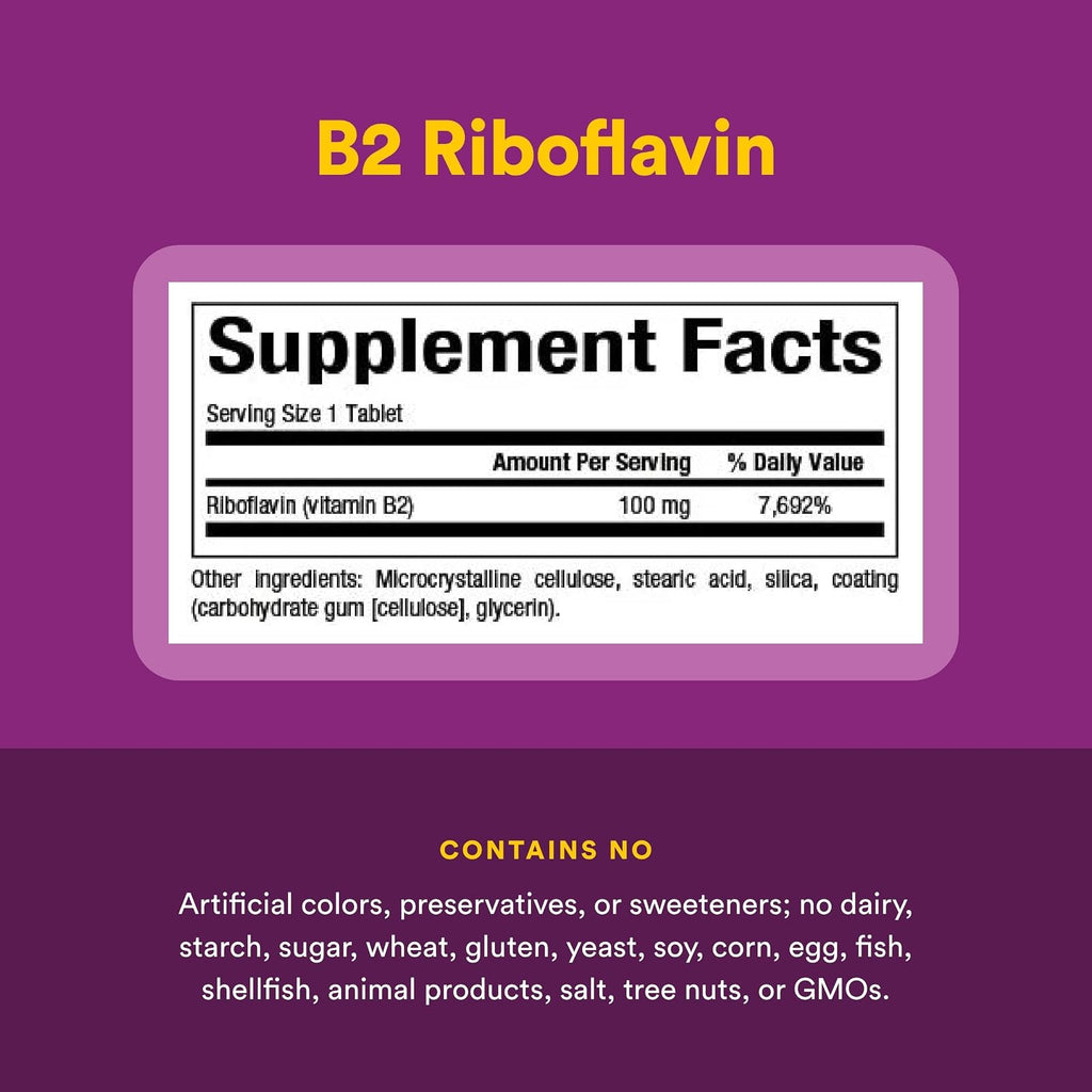 Natural Factors Riboflavin immune support