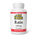 Natural Factors Rutin 250 mg capsules