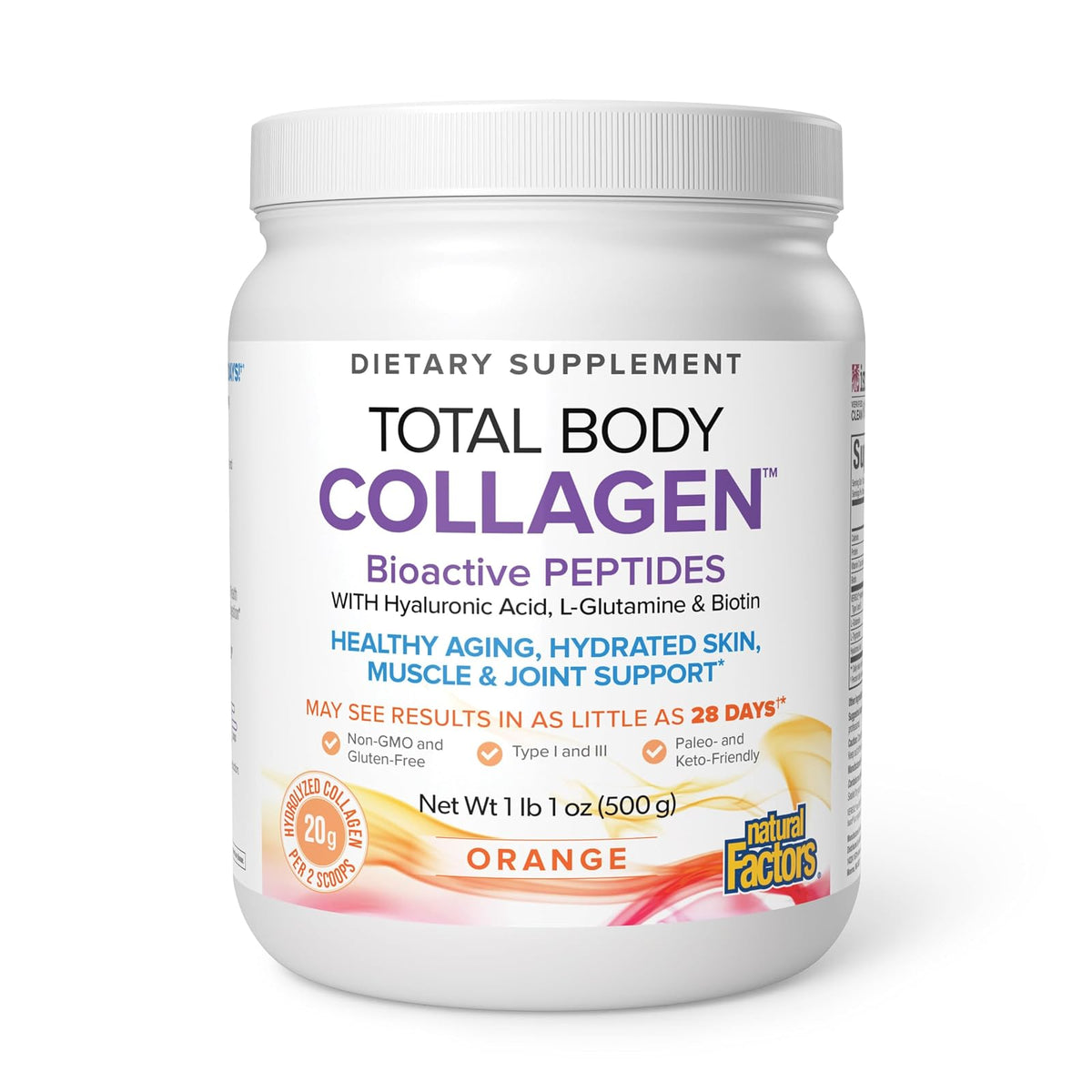 natural factors total body collagen